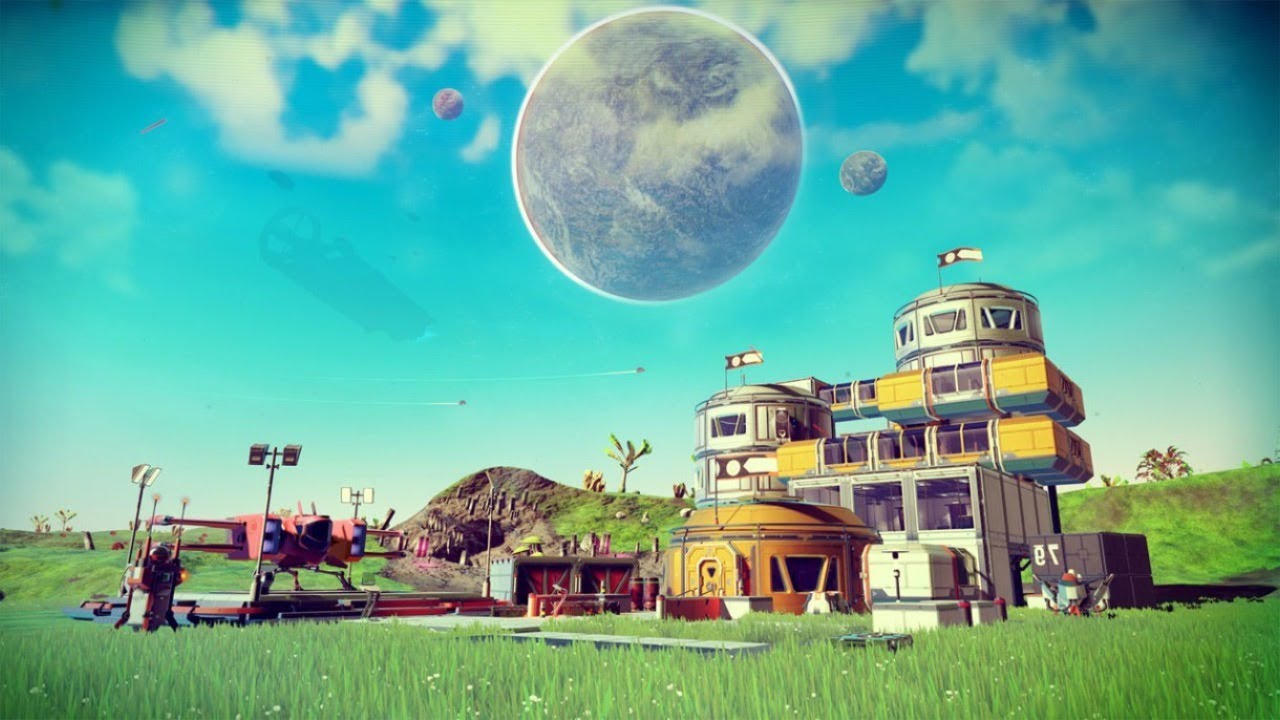 No Man S Sky Building Our Base Episode 2 Day13 Youtube