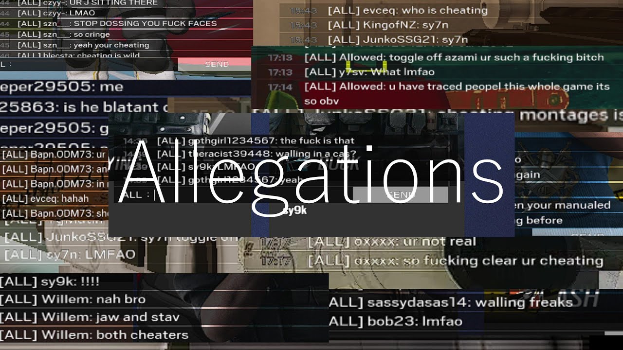 Allegations R6 Montage Youtube