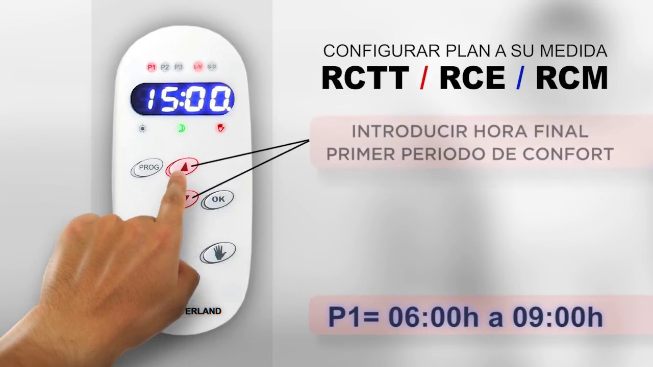 Descubre Cómo Programar Emisores Térmicos Rctt Rcttinerzia Rce Rcm