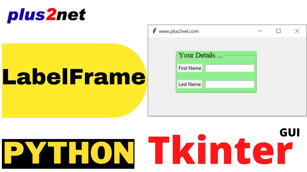 Tkinter Labelframe Top 4 Methods Of Tkinter Labelframe
