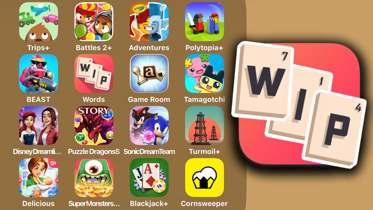 Words In Progress One Of A Kind Word Game Joy Ipad Pro Gameplay