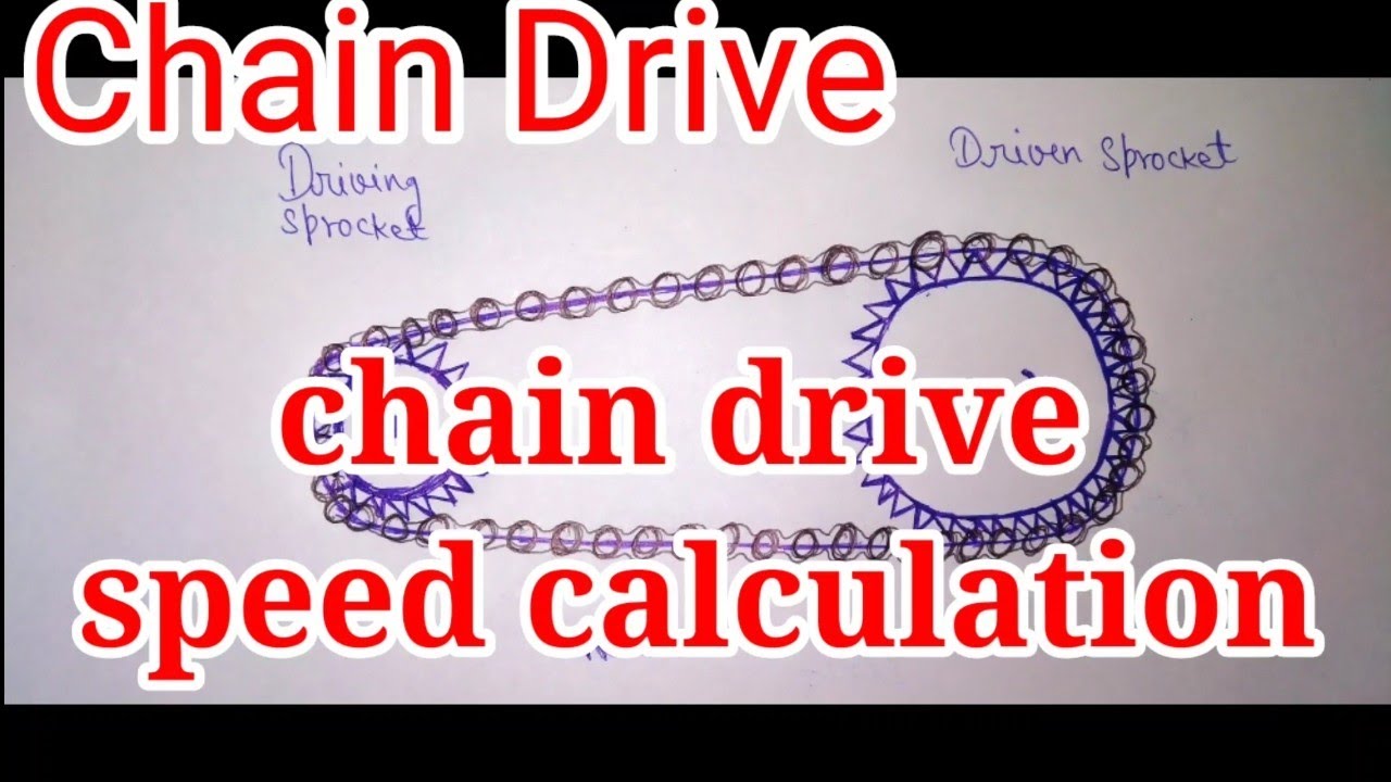 Chain Drive Calculation Ratio At Ruben Ramos Blog