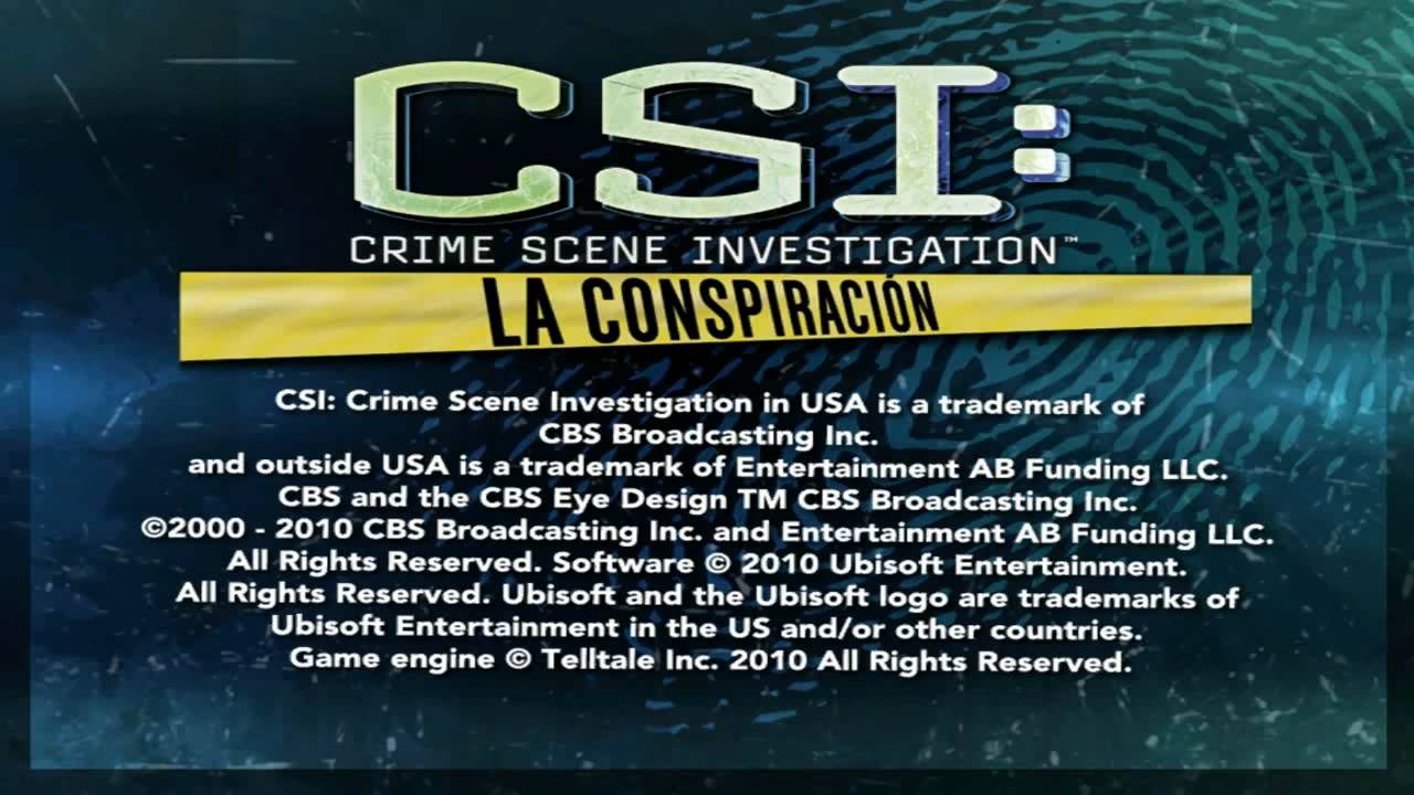 Csi La Conspiracion Intro Español Spanish Youtube