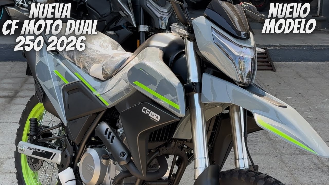 Nueva Cf Moto Dual 250 2026 ｯ Nueva Doble Proposito 豫 ﾂｿvaldrﾃ La