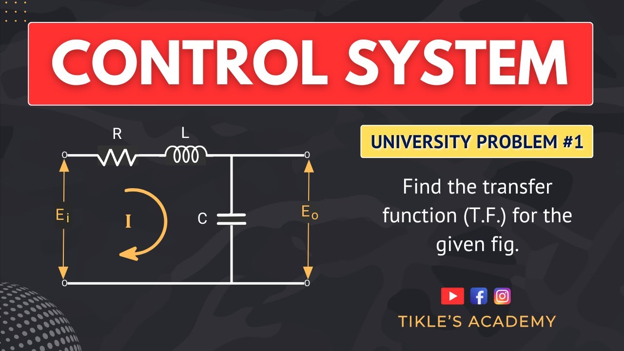 Control System Engineering Transfer Function Solved Problem 1
