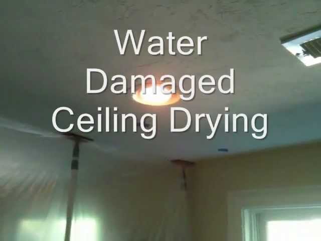 How To Dry Ceiling Leak Homeminimalisite