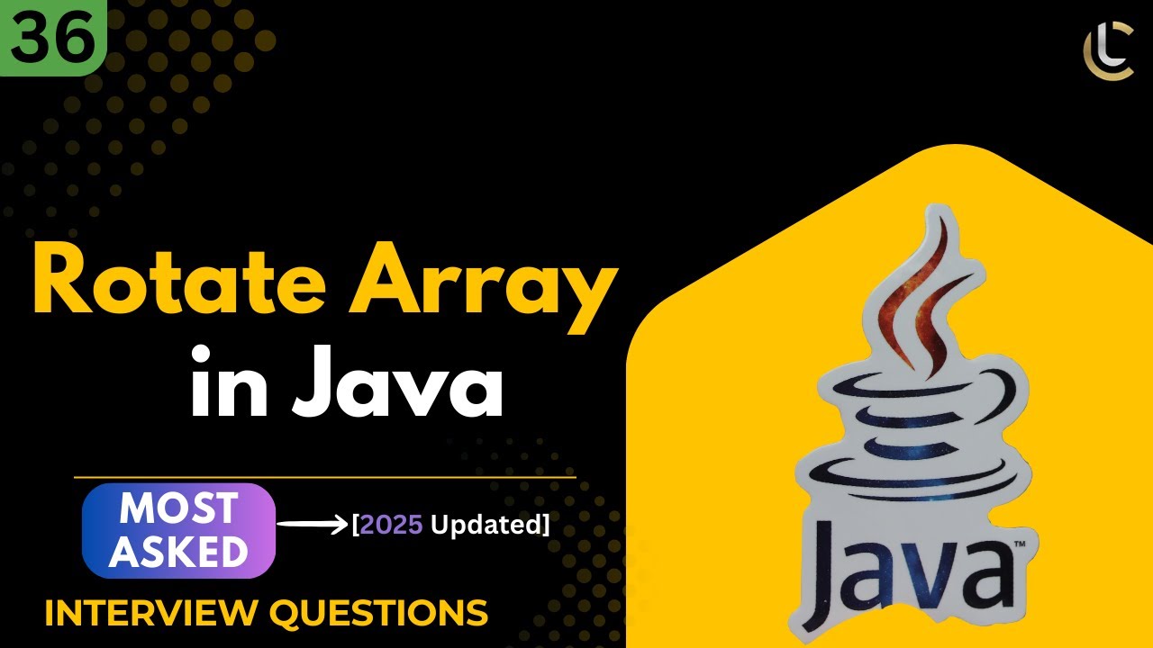 Rotate Array By K Positions In Java Right Rotation Dsa Array