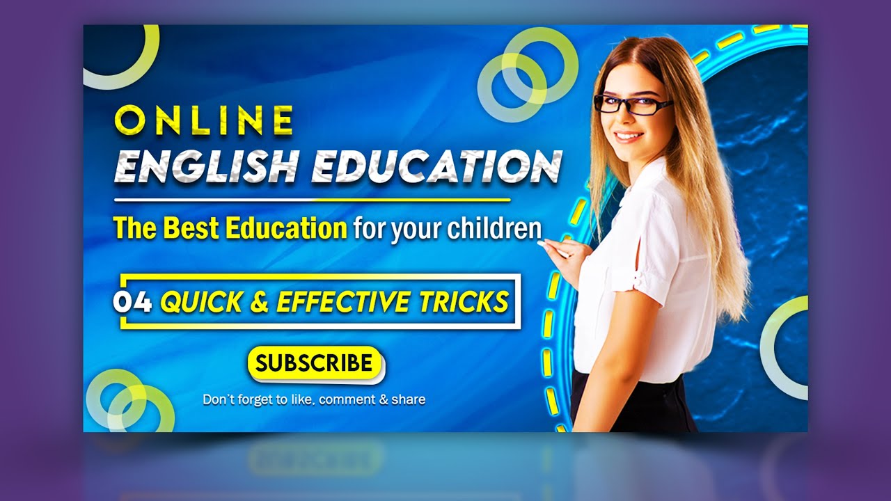Education Youtube Thumbnail Design How To Make Youtube Thumbnail