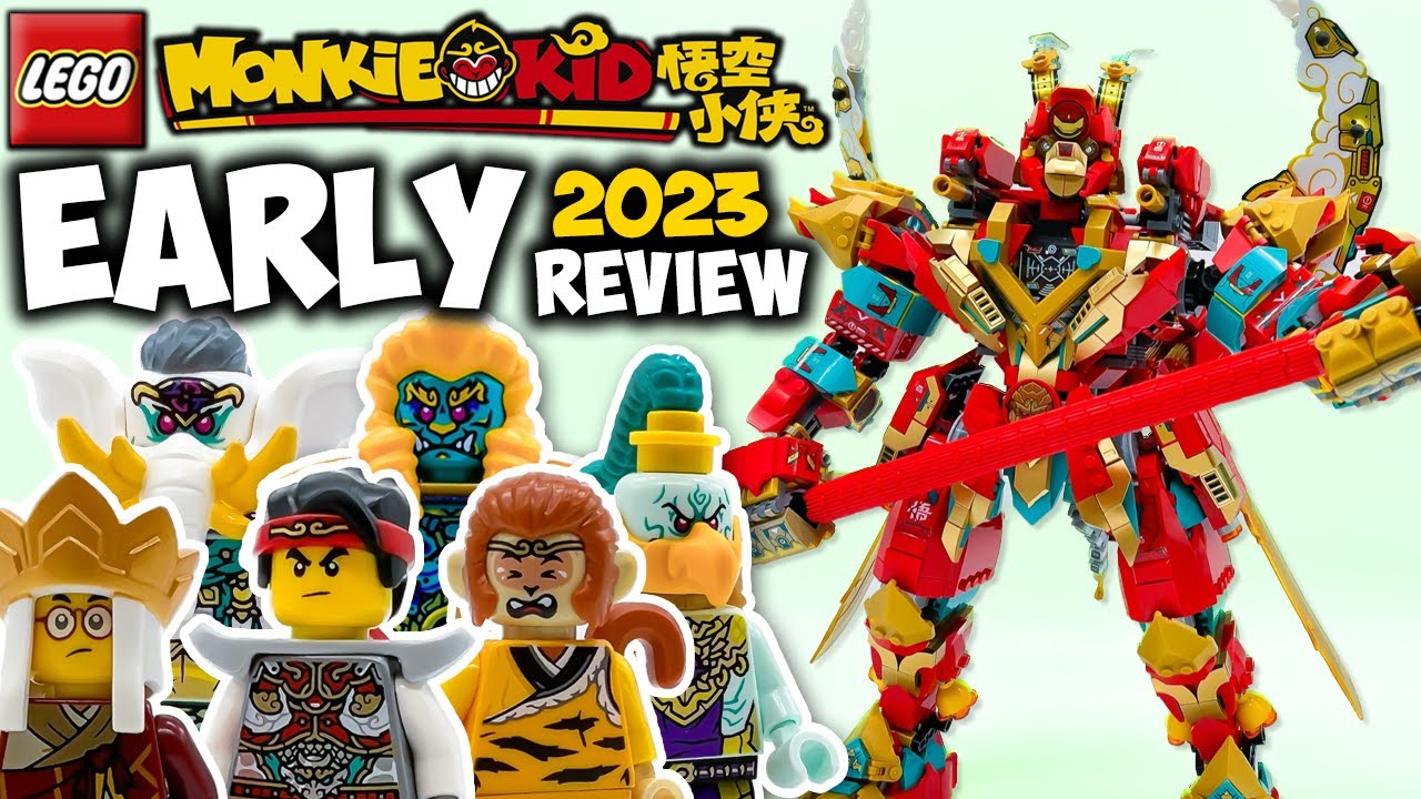 2023 Monkey King Ultra Mech Early Review Lego Monkie Kid Set 80045