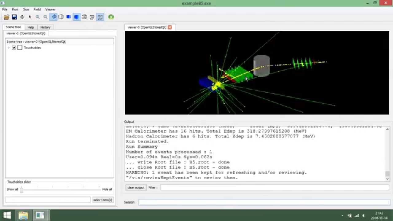 Geant4 On Windows Youtube