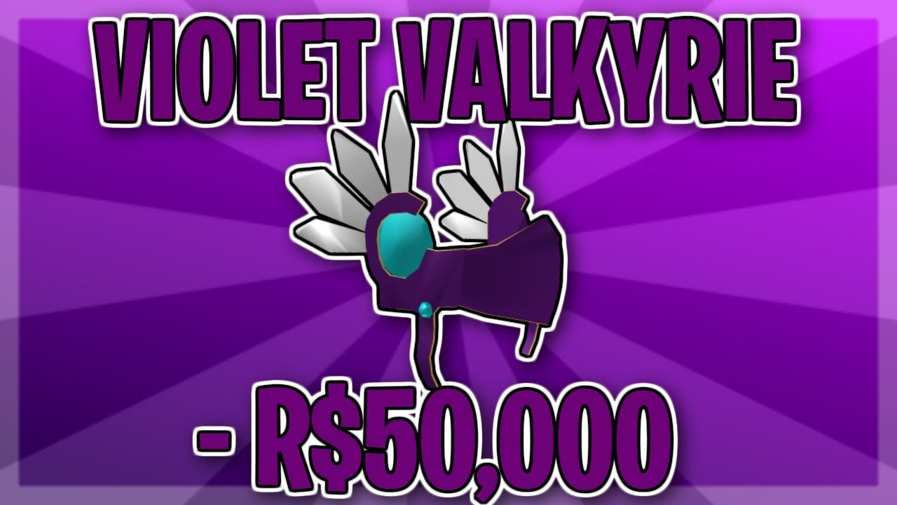 Buying Violet Valkyrie Roblox Youtube
