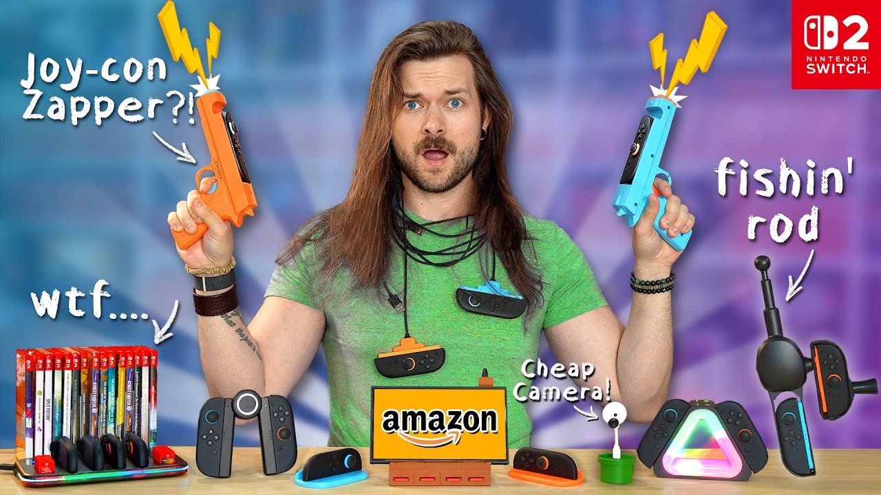 The Weird Nintendo Switch 2 Accessories On Amazon Youtube