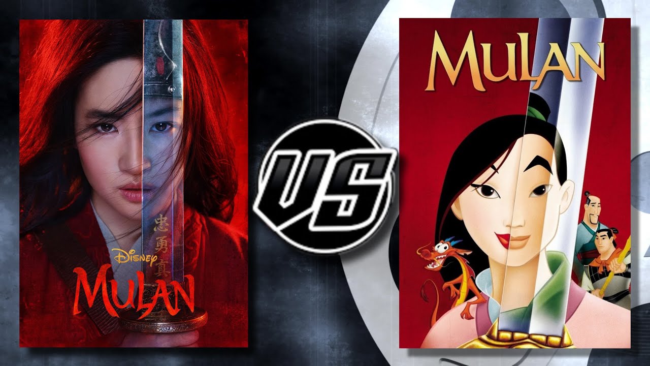 Mulan 2020 Vs Mulan 1998 Youtube