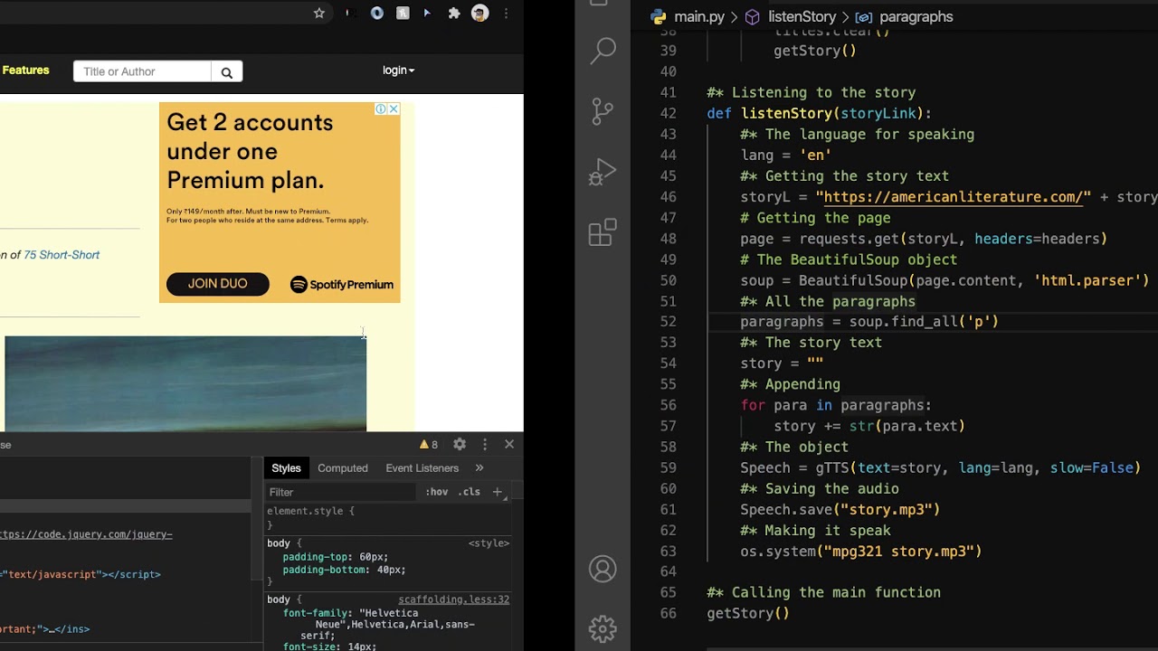 Random Story Generator Python Projects Youtube