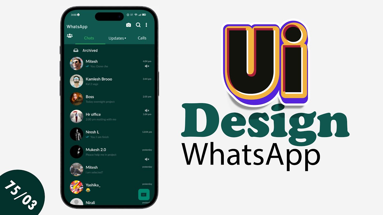 Ui Whatsapp Design Creating Stunning User Interfaces 75 Hard
