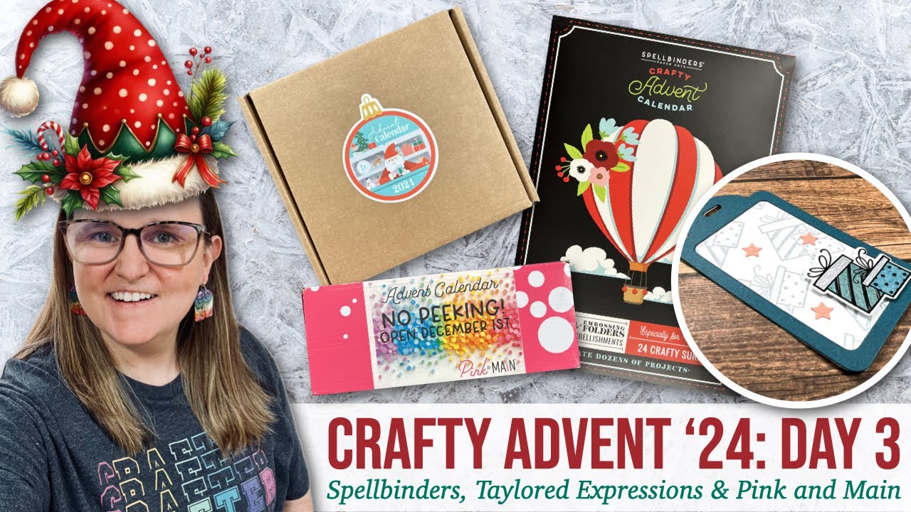 Day 3 рџ ґ Crafty Advent Live 2024 December 3rd Crafty Advent Calendar