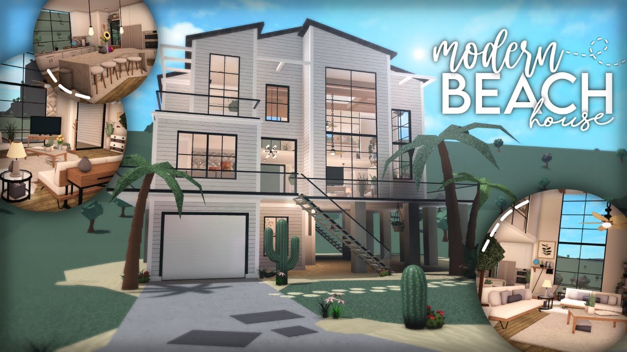 Bloxburg Modern Beach House