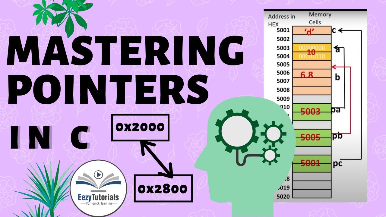 Pointers C Programming Lecture Series Youtube