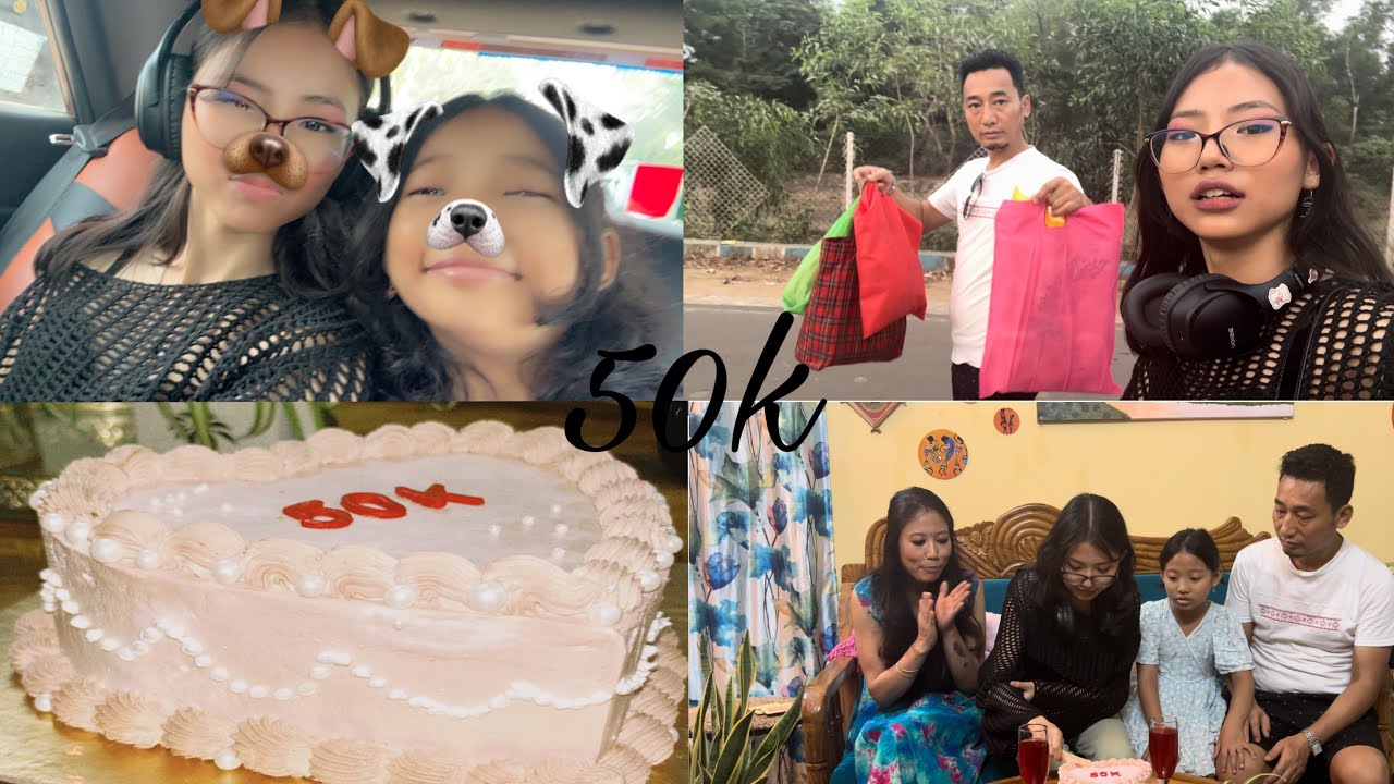 50k Celebration Vlog Youtube