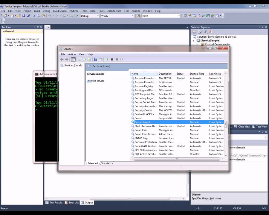 Profiling Windows Services With Aqtime Youtube