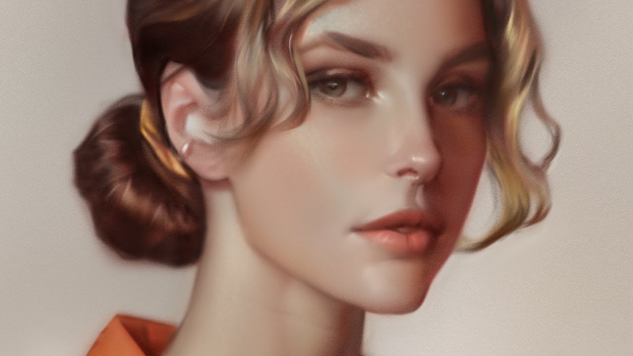 Portrait Study Timelapse Youtube