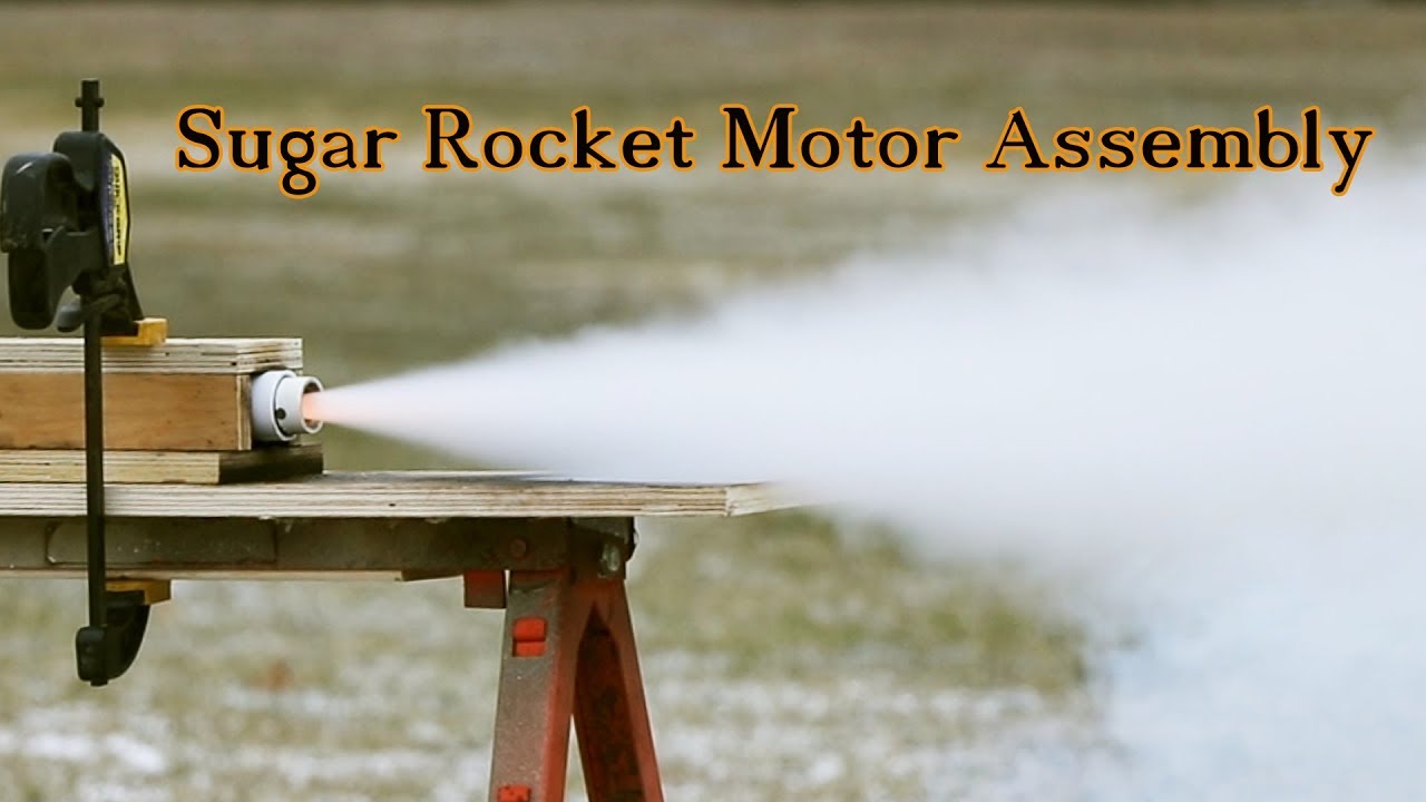 Rocket Motor Assembly Sugar Fuel Youtube