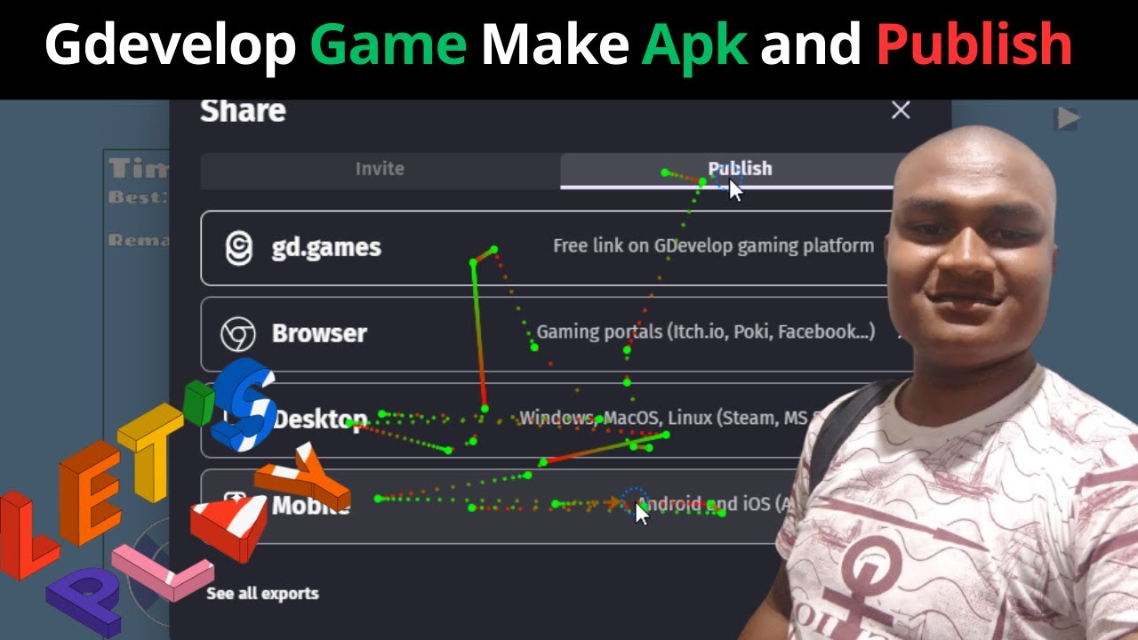Building And Publishing Your Gdevelop Game Apk 1minshool Tutorial