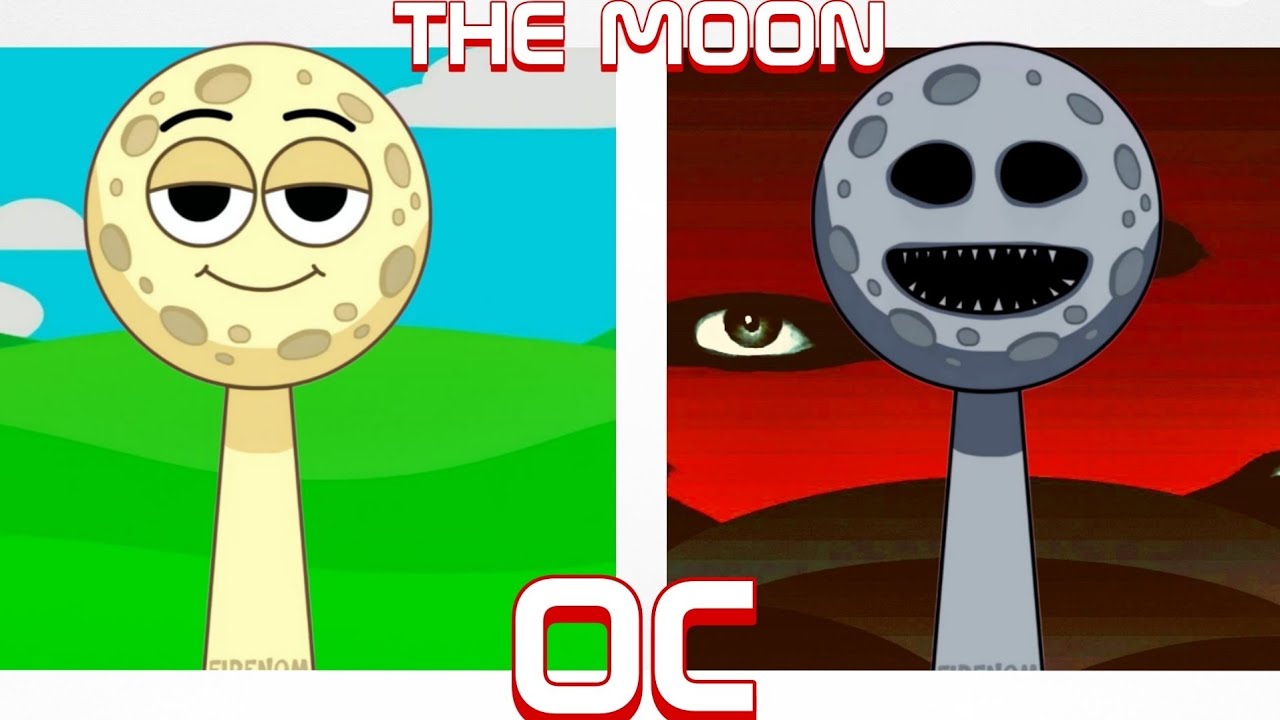 My Sprunki Oc The Moon Youtube