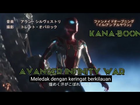 Avenger Infinity War Anime Opening Kana Boon Youtube