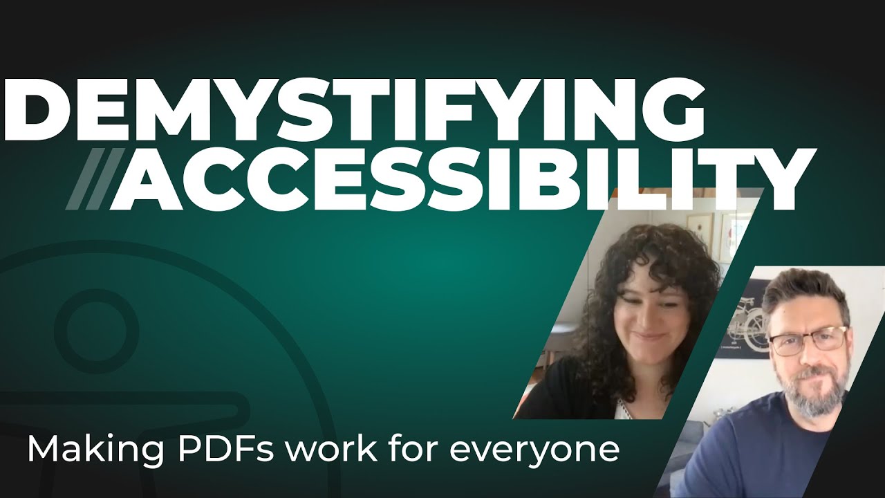Demystifying Accessibility Making Pdfs Work For Everyone Youtube