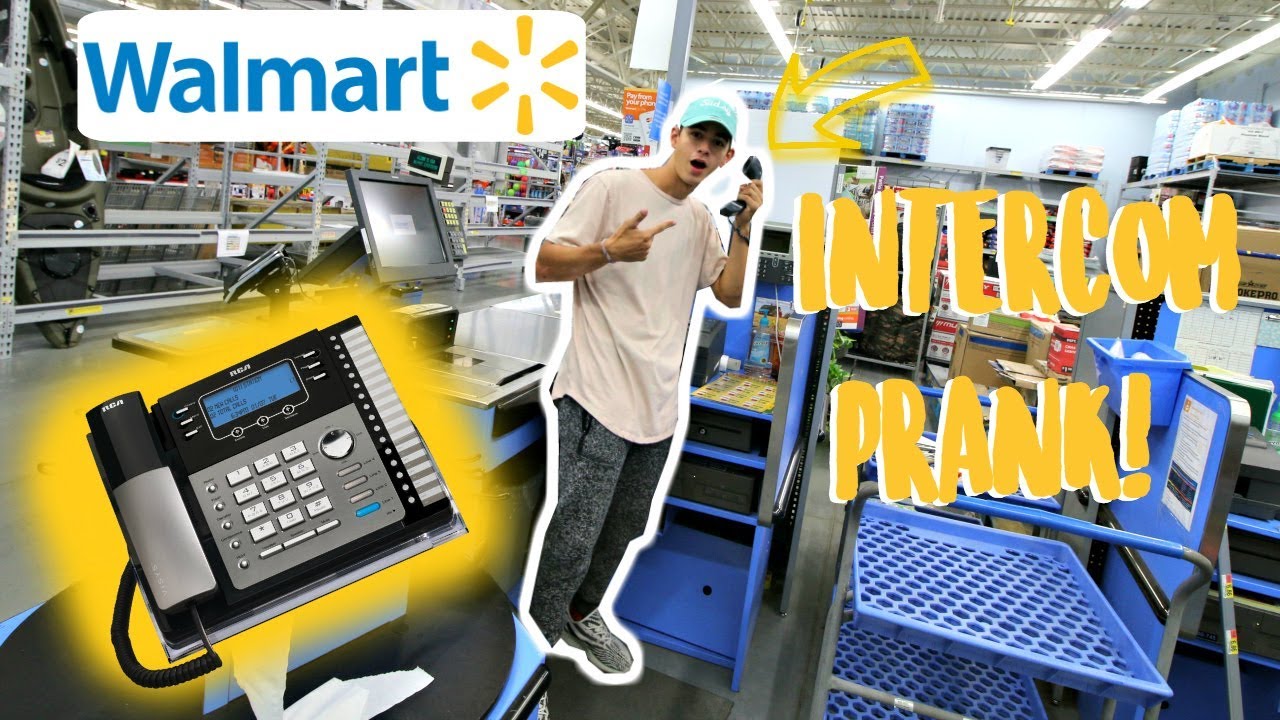 Walmart Intercom Prank Youtube