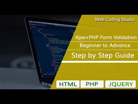 Server Side Form Validation Using Php Ajax Step By Step Guide Youtube