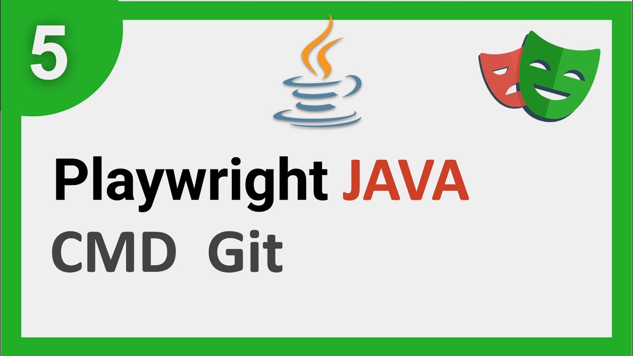 Playwright Java Part 5 Cmd And Git Youtube