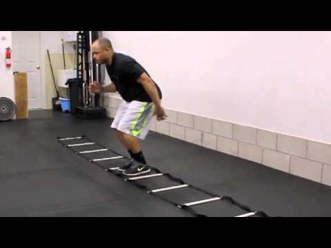 Agility Ladder 2 Foot Hop Twist Getfitivity Youtube