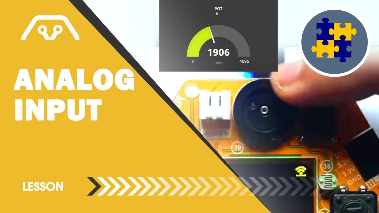 Use Analog Input With Magicbit Magicblocks Youtube