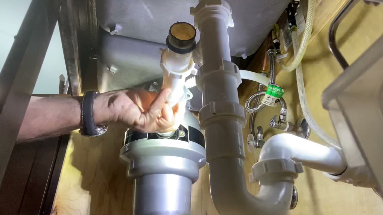 American Standard Garbage Disposal Installation Youtube