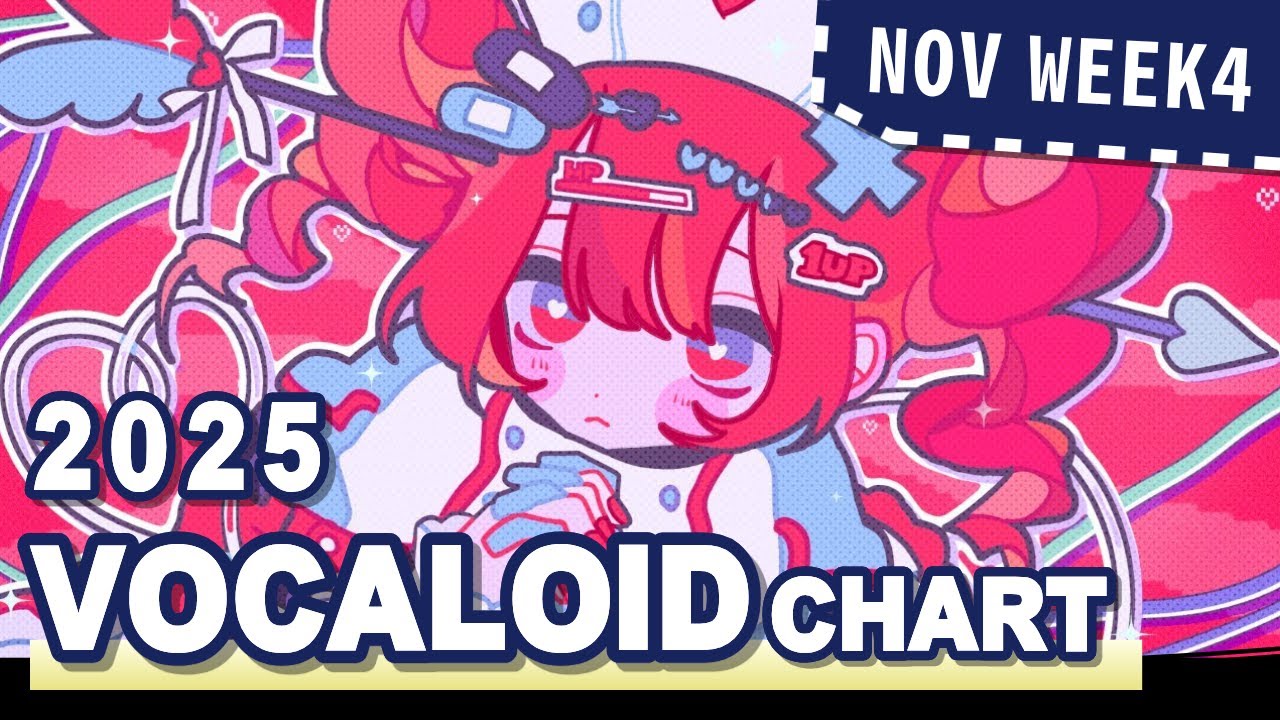 Vocaloid Songs Chart November 2025 Week 4 Youtube