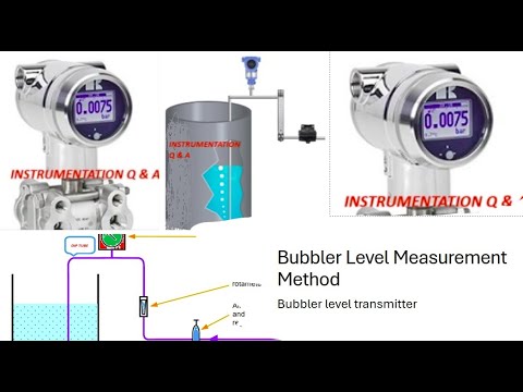 Bubbler Method Level Measurement System By Pressure Transmitter Youtube
