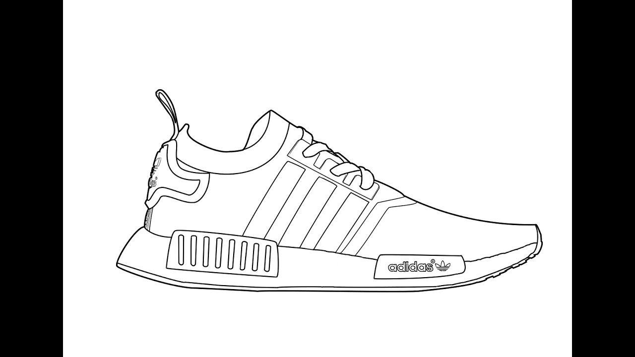 Adidas Shoe Template