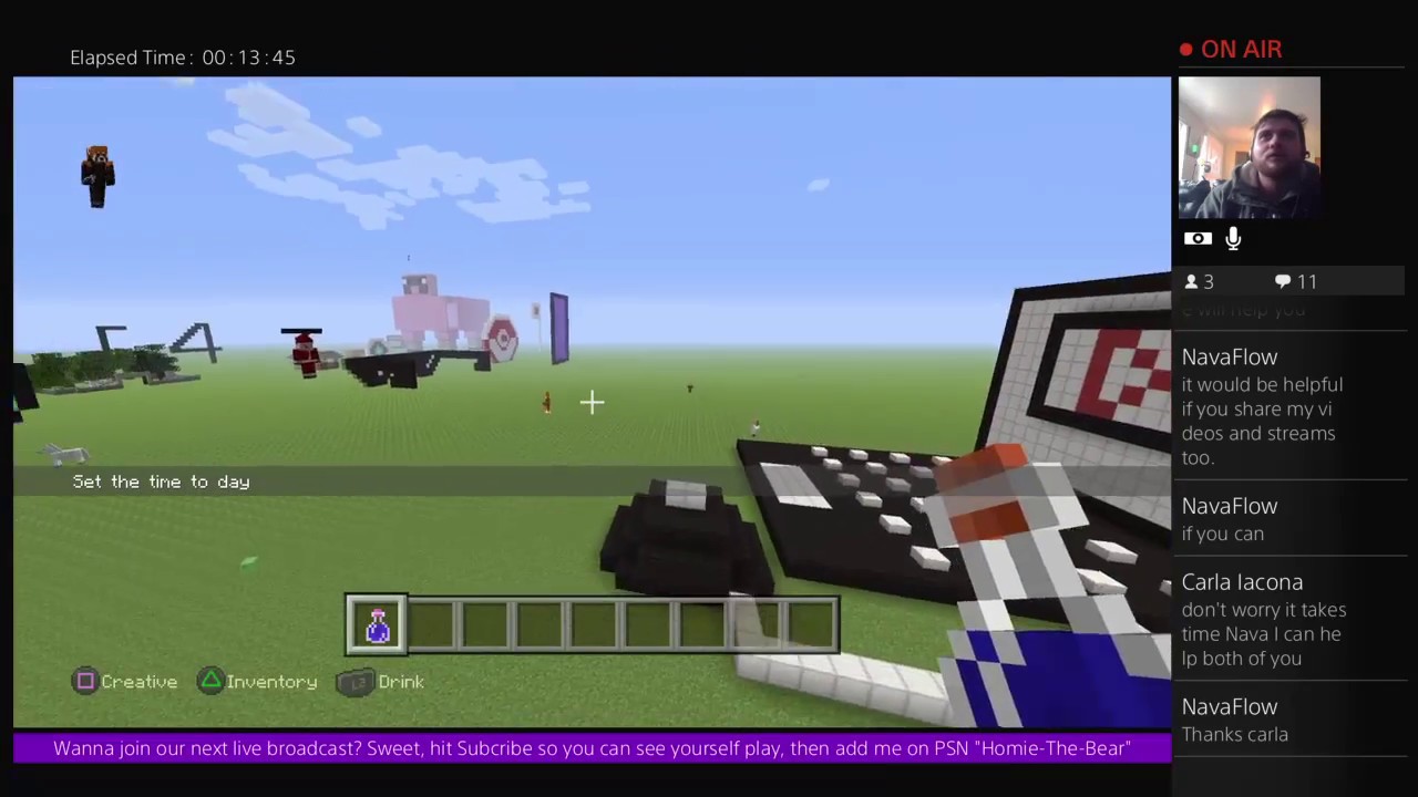 Playing On My Subscribers Minecraft Worlds Youtube