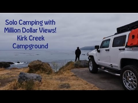 Solo Camping At Kirk Creek Campground Youtube