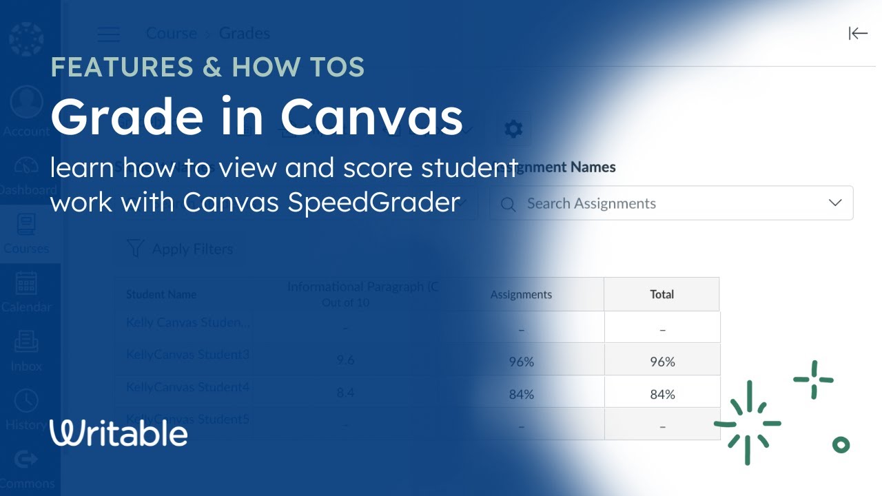 How To Grade In Canvas Speedgrader Youtube