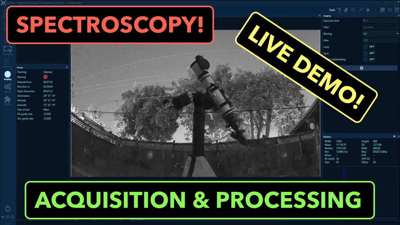 Spectroscopy Live Demo Youtube