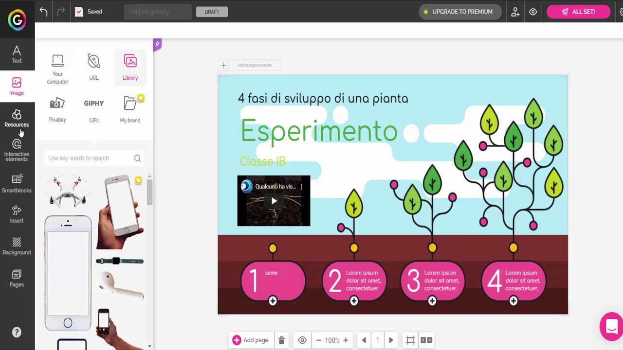 Tutorial Genially Infografiche Interattive Youtube
