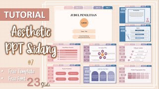 Membuat Ppt Sidang Skripsi Aesthetic 7 Ppt Sempro Template Ppt Sidang ...