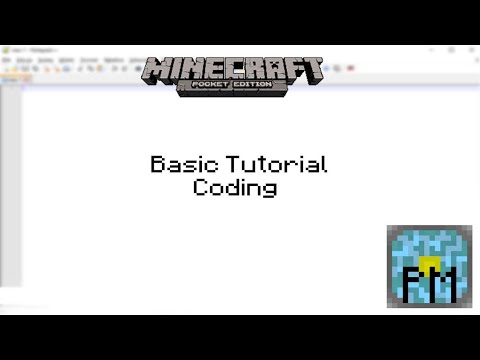 Pocketmine Basic Tutorial Coding Minecraft Pe Youtube