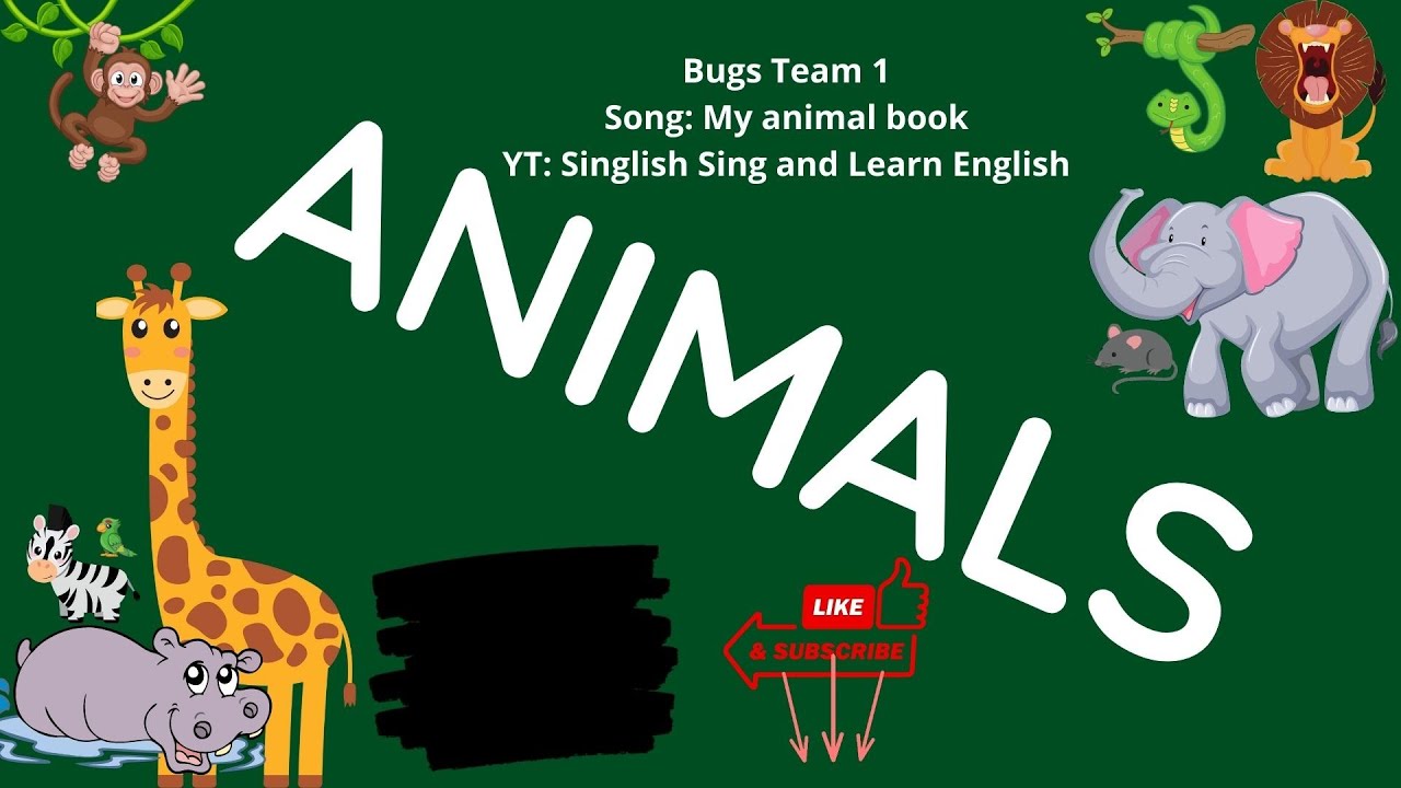 Bugs Team 1 Unit 4 Lesson 1 Animals Youtube