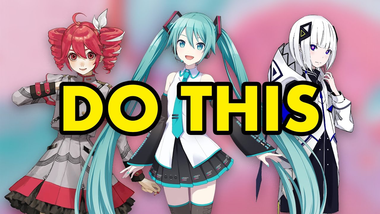 How To Make A Vocaloid Song Youtube