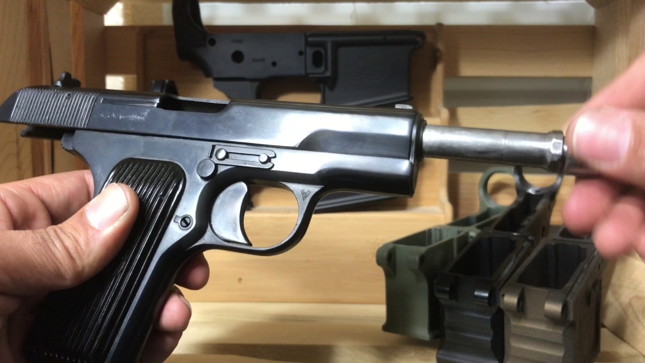 Tokarev Ttc Threaded Barrel By Class 3 Machining Youtube