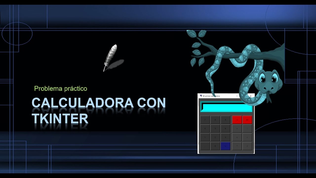 Python Calculadora Con Tkinter Youtube